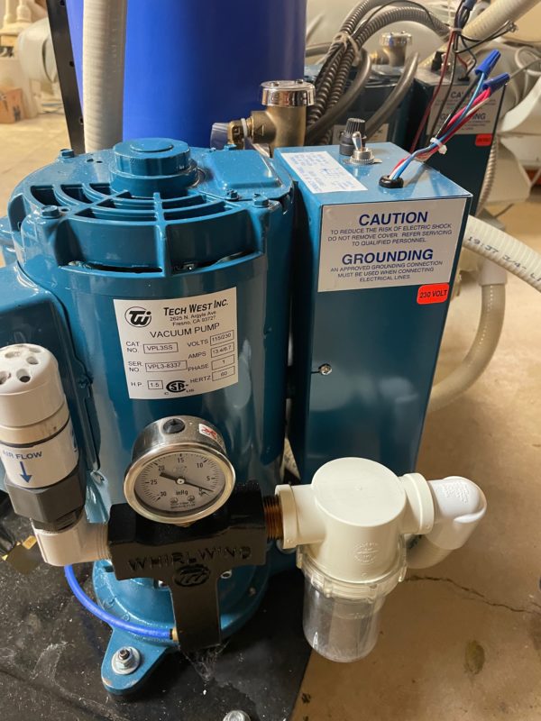 Tech West Vacuum Pump, VPL3SS | Diversified Dental Systems